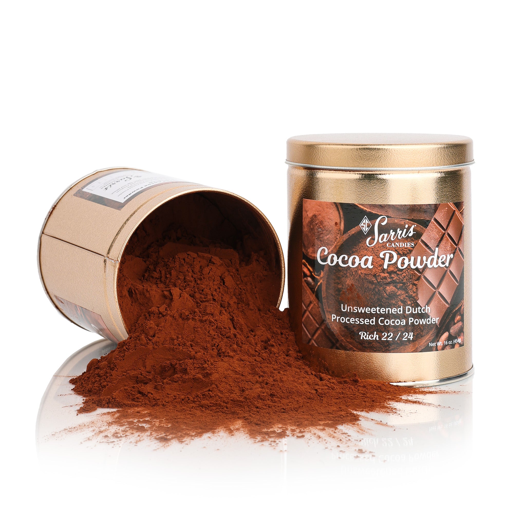 Dutch Processed Cocoa Powder 22/24 – Sarris Candies