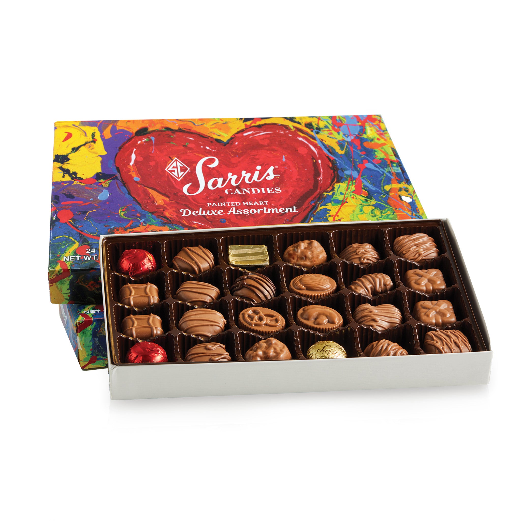 Painted Heart Deluxe Assortment – Sarris Candies